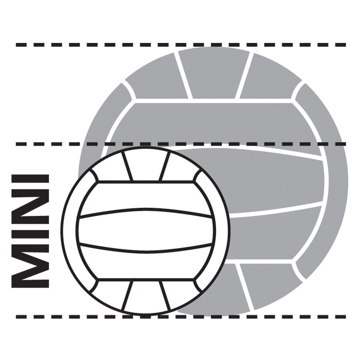 Mikasa Beach Classic Volleyball Mini Replica, 6"