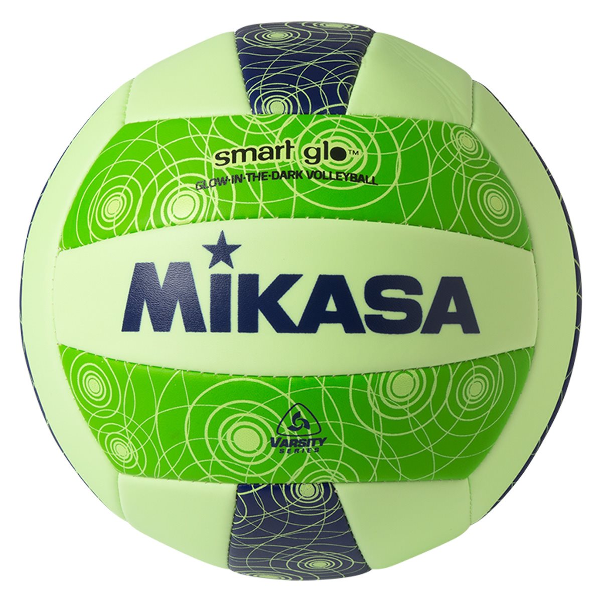 Ballon de volleyball de plage phosphorescent Mikasa «Smart Glo»